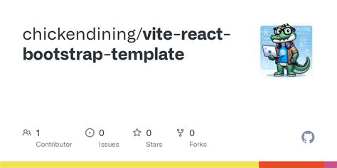 GitHub Chickendining Vite React Bootstrap Template