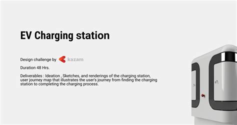 EV Charging Station Design Challenge On Behance