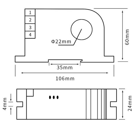 Hall Sensor Current Sensor Ac Dc 0 1000a 4 20ma Rs485 Ac Current Transducer Hall Effect Current
