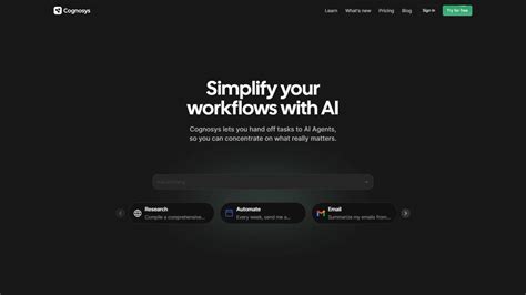 Cognosys Simplify Your Workflows With Ai