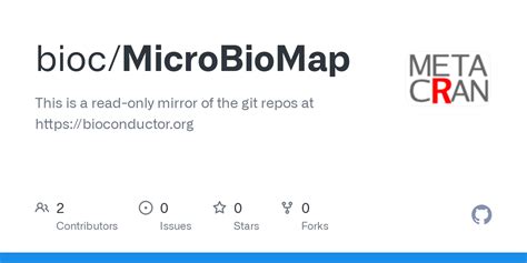 github bioc microbiomap this is a read only mirror of the git repos