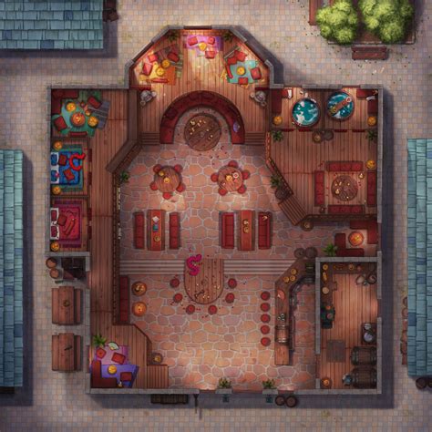 D D Map Brothel Jenny Harder Fantasy City Map Dungeon Maps Dungeons And Dragons Homebrew