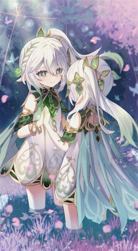 Nahida And Rukkhadevata Genshin Impact Drawn By Lm Danbooru