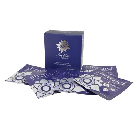 Sliquid Satin Lube Cube Vagina Lotion 12 X 5 Ml EasyToys