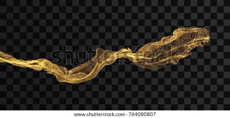 Array Dynamic Emitted Particles Water Splash Stock Vector Royalty Free Shutterstock