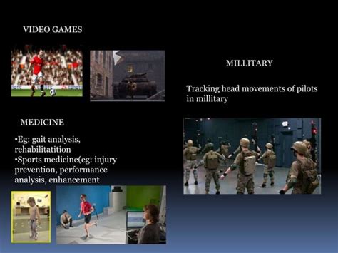 Motion Capturing Technology Pptx Computer Animation Computer Software And Applications