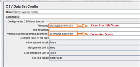 how to do parametrization in jmeter using csv