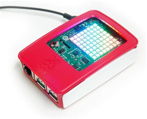 raspberry pi sense hat with orientation pressure humidity and