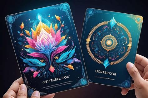 Affirmation Card Visualizing Emotional Growth Generative Ai Premium Ai Generated Image