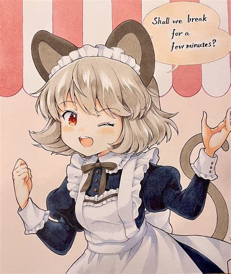 Nazrin Touhou Drawn By Iris Anemone Danbooru