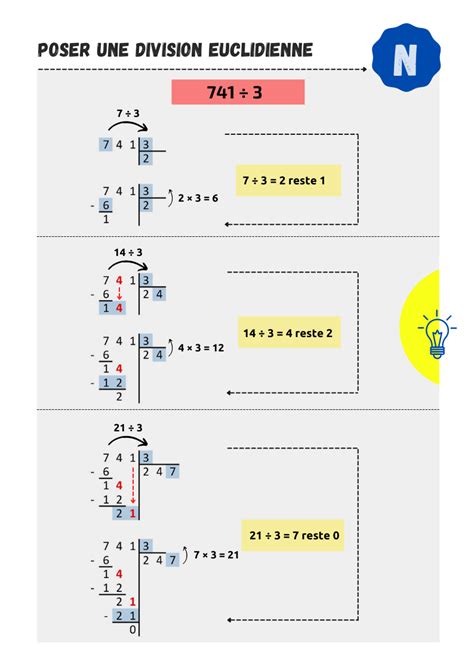 Cm1 Exercices La Division à 2 Chiffres Artofit