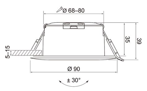 Compact Multi Dim 7 W Ip 54 Musta