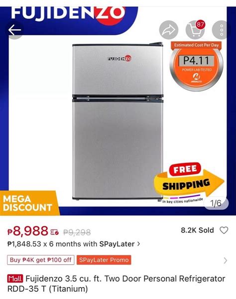 Fujidenzo Mini Ref Tv And Home Appliances Kitchen Appliances