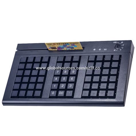China LIF Keys Membrane Pos System Keyboards Pos Terminal USB Programmable Keyboard On Global