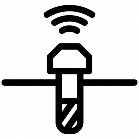 Iot Probe Wireless Measurement Wireless Probe Wireless Sensor Icon Download On Iconfinder