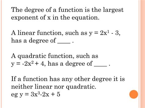 PPT Linear Vs Quadratic Functions PowerPoint Presentation Free Download ID