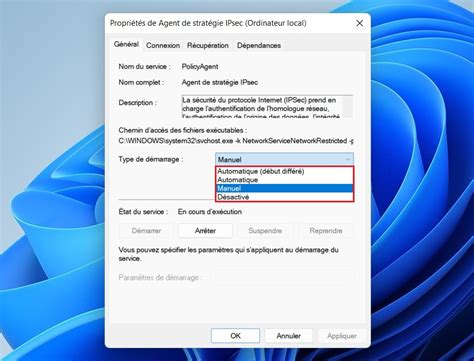 Démarrer Arrêter Ou Désactiver Un Service Windows 11