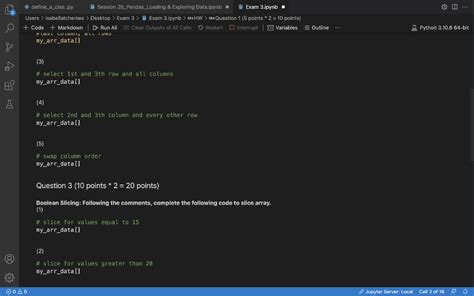 1 Create A Ndarray Object Named Myarrdata From