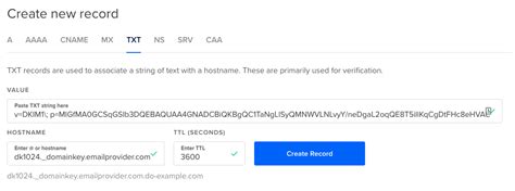 How To Create Edit And Delete Dns Records Digitalocean Documentation