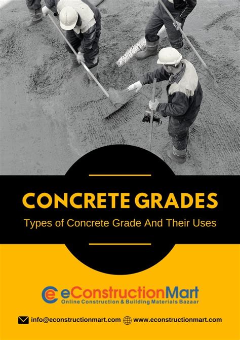 Concrete Grades Types Of Concrete Grade And Their Uses Pdf