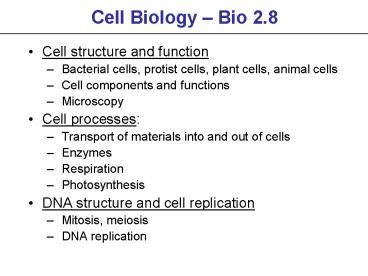 PPT Cell Biology PowerPoint Presentation Free To View Id Aa MDk M