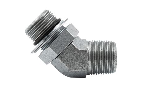 Bspp Male X Bspt Male 45 Degree Elbow Block Hose Mate Online