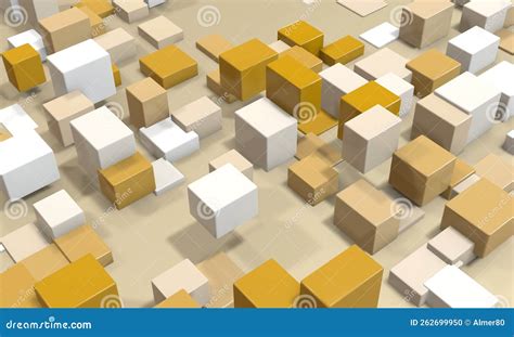 Structure Of Rectangles Of Different Sizes Abstract Geometric