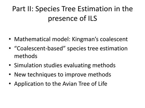 Ppt From Gene Trees To Species Trees Powerpoint Presentation Free