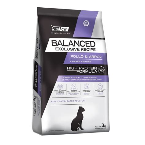 Сухой корм для взрослых кошек Vitalcan Balanced Exclusive Recipe, с ...