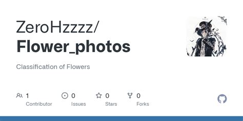 Github Zerohzzzz Flower Photos Classification Of Flowers