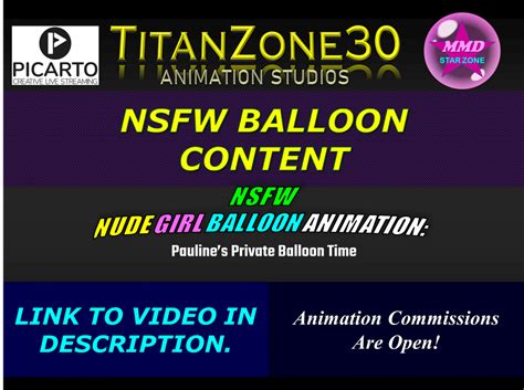 Nsfw Balloon Animation Request 2 By Christitanzone45 On Deviantart