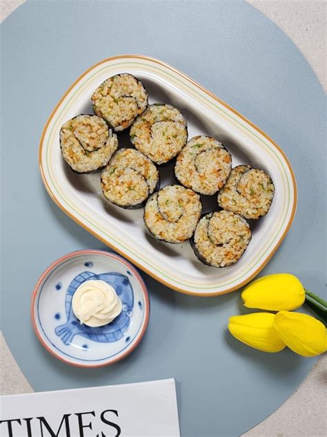 진주 땡초김밥 만들기 초간단 매운 김밥말기 마요네즈 청양고추 김밥 요리 느끼함 잡아주는 음식 네이버 블로그