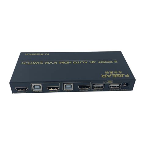 Fj 4k201huk Kvm 2 Port Usb Hdmi Keyboard Mouse Switch Gamit Ang Hdmi