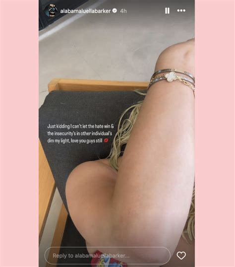 Alabama Barker Posts Bikini Pics Of Her Slim Waist And Blasts