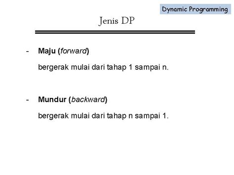 materi perkuliahan analisis algoritma dynamic programming 7 ken