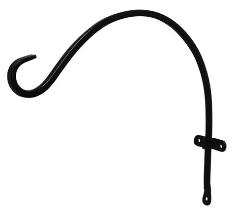 Round Wall Bracket 30cm Black The Garden Feast