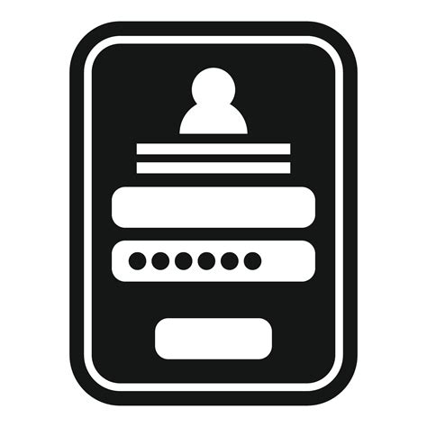 Smartphone Displaying User Profile Interface For Account Login 47043072 Vector Art At Vecteezy