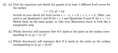 Solved A Find The Equations And Sketch The Graphs Of Chegg