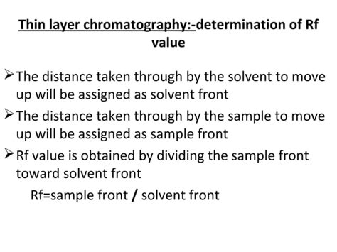 Chromatography Ppt Chemistry Science
