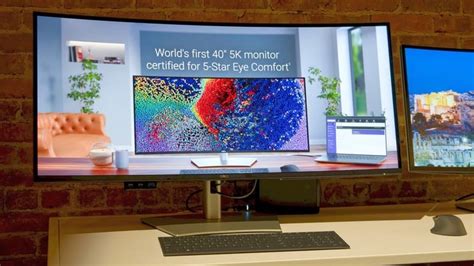 Dell S New Ultrasharp Monitors For Ces Include A Beautiful Inch K Monolith Hothardware
