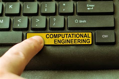 Sign Displaying Computational Engineering Business Showcase Come To Sign Displaying Computational Engineering Business Showcase Come To