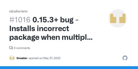 0 15 3 bug installs incorrect package when multiple packages in a
