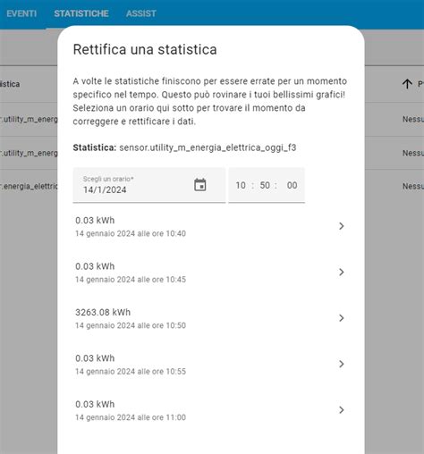automate correction of statistic error energy home assistant community