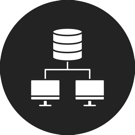 Database Network Vector Icon 33177255 Vector Art At Vecteezy