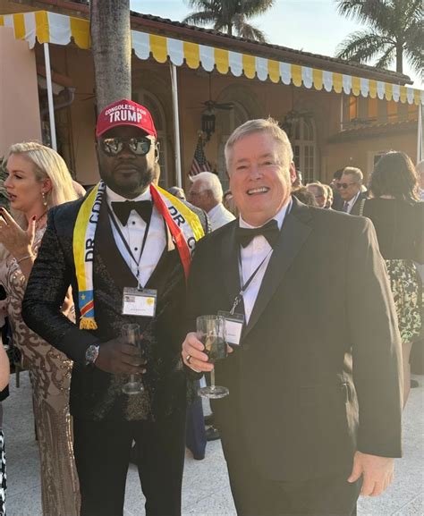 Making A New Friend At The Border911” Dinner Gala At Mar A Lago” On