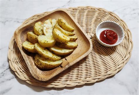 포슬포슬 맛있는 웨지 감자 오븐 구이 만들기