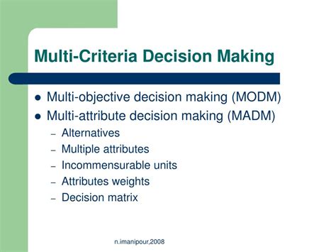 Ppt Quantitative Techniques For Decision Making 4 Ahp Powerpoint Presentation Id4351941
