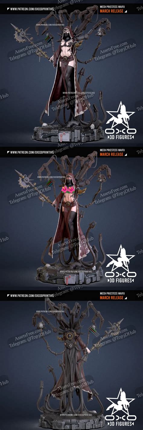 Mech Priestess Extra Free High Quality Models