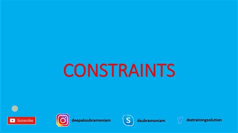 Sql Constraints Not Null Check Primary Key Foreign Key Unique