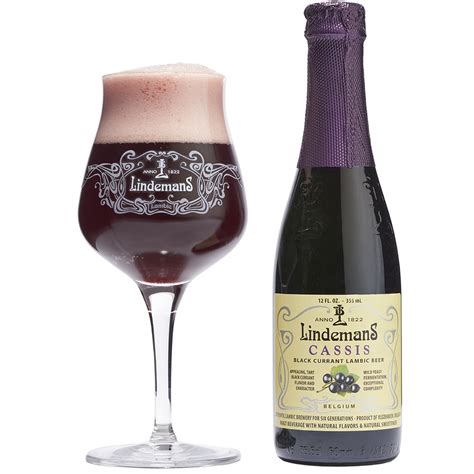Cassis Black Currant Lambic Beer Bottle2t